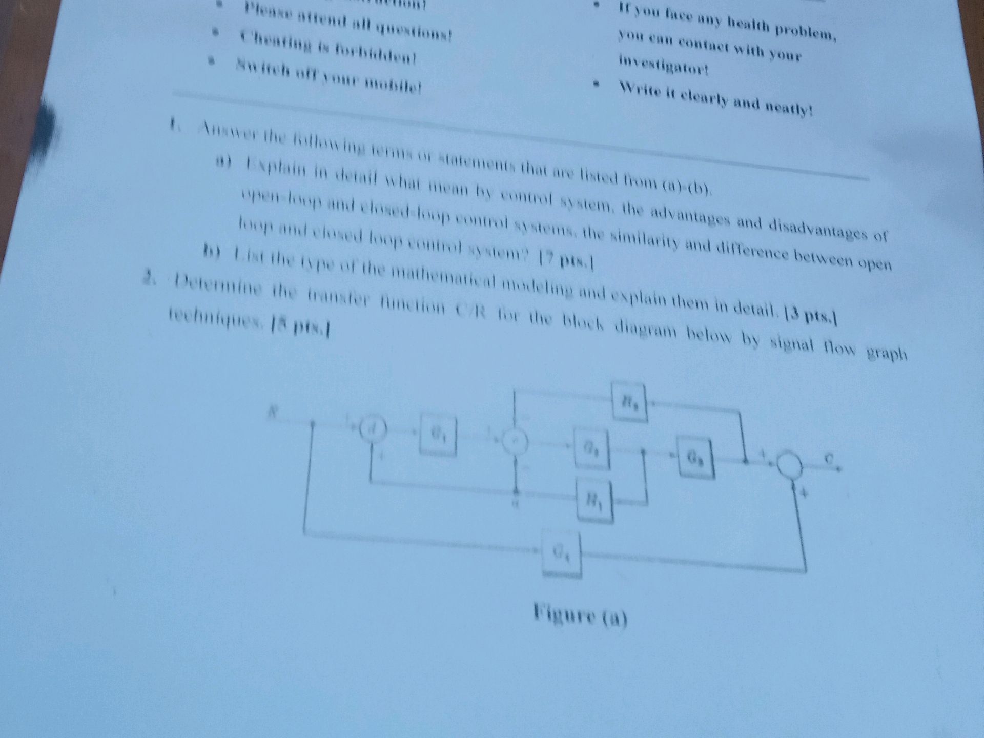 1. Answer the following terms or statements | StudyX
