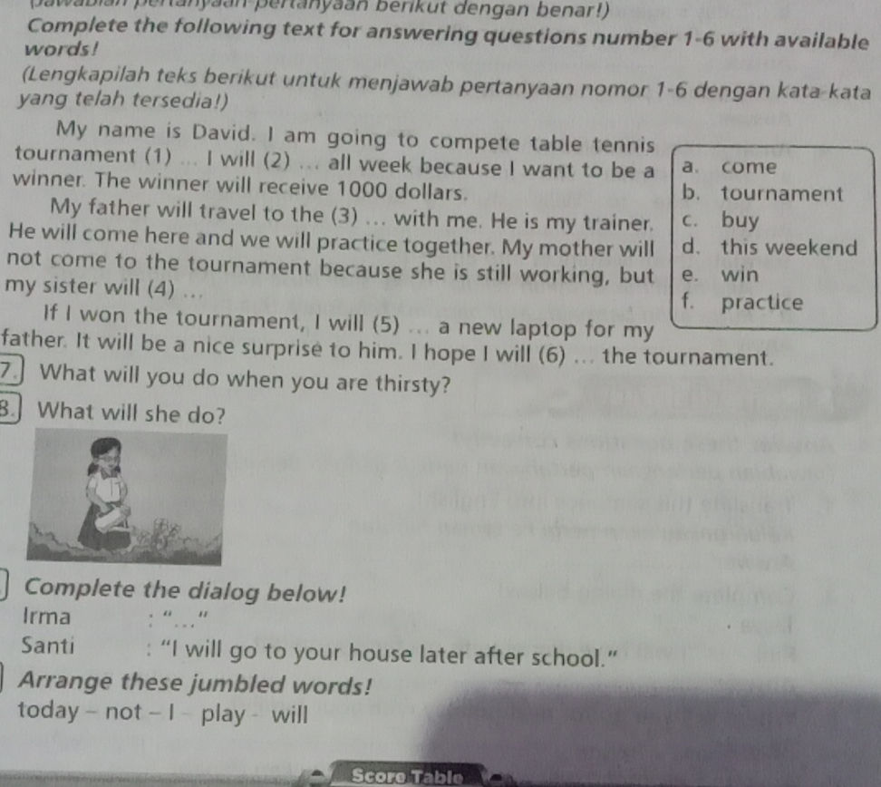 Complete the following text for answering | StudyX