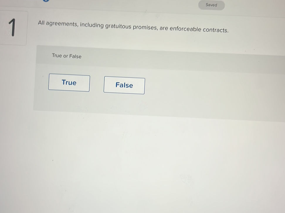 All agreements, including gratuitous | StudyX