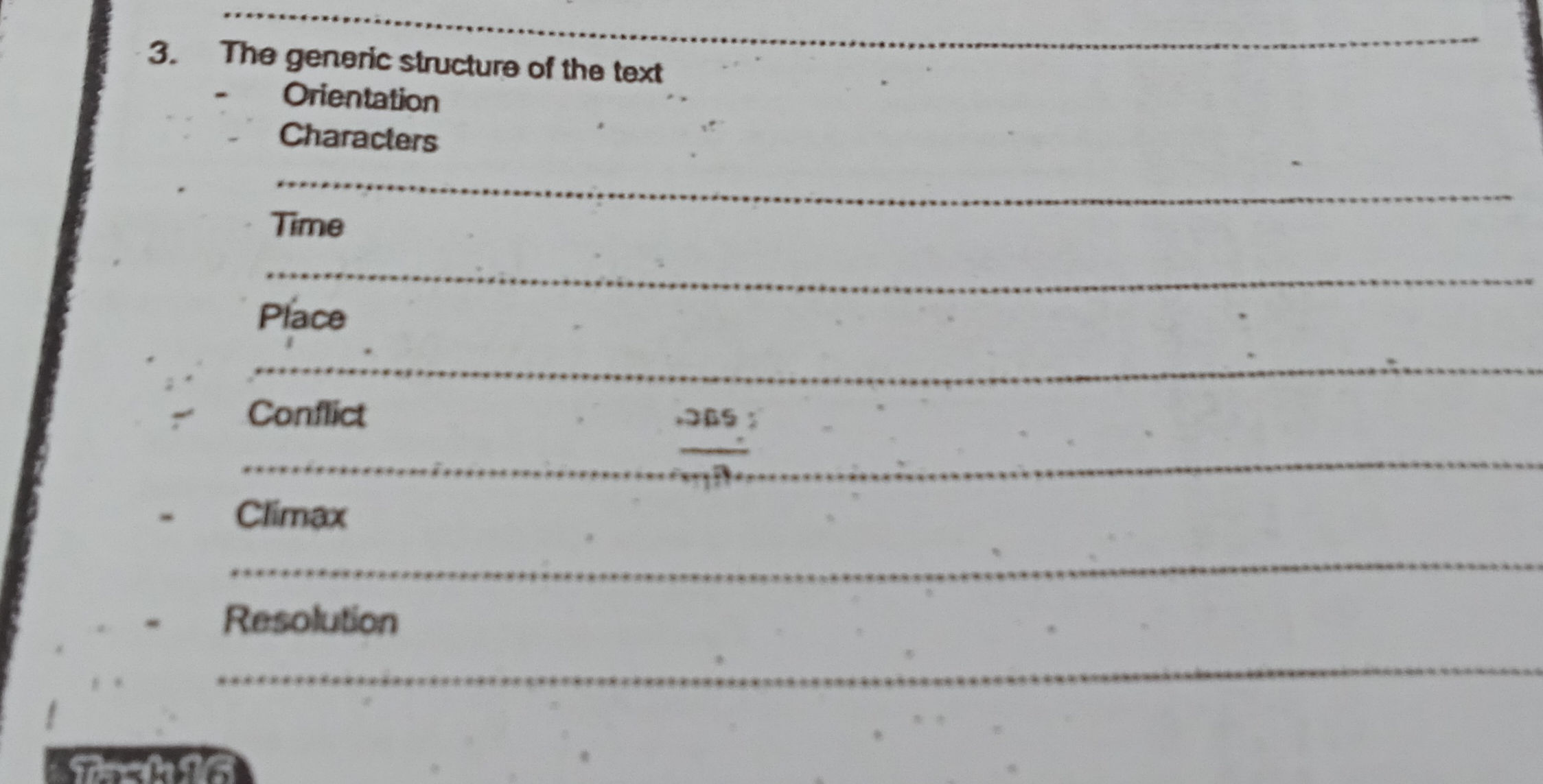 3. The generic structure of the text - | StudyX