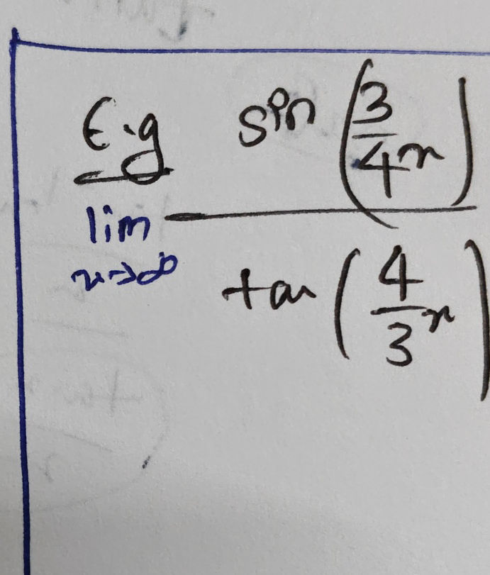 E.g. $_{x } {sin( {3}{4x})}{tan( | StudyX