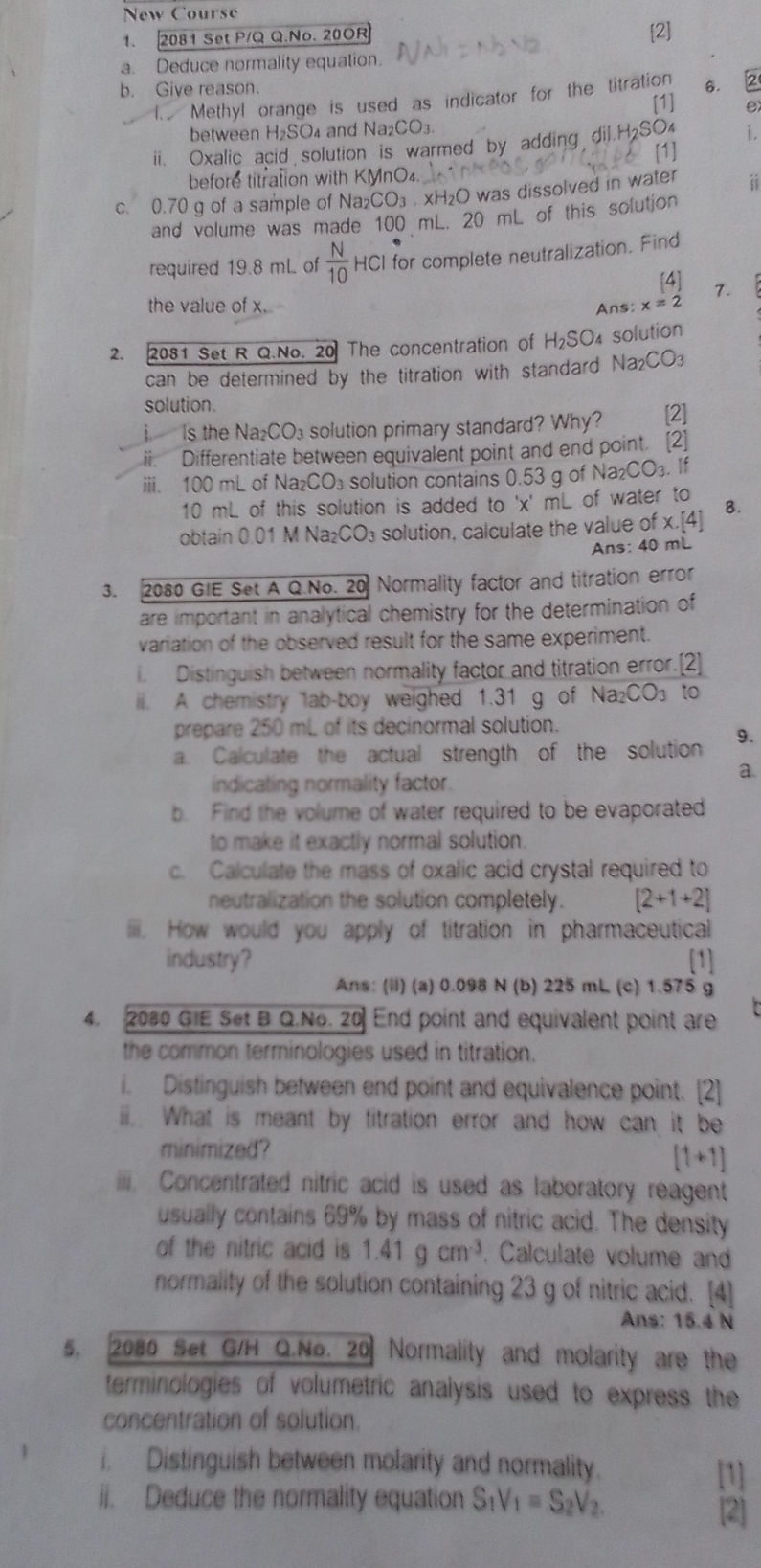 1. 2081 Set P/Q Q.No. 200R a. Deduce | StudyX