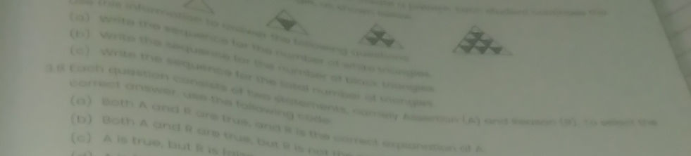 (a) Write the sequence for the number of | StudyX