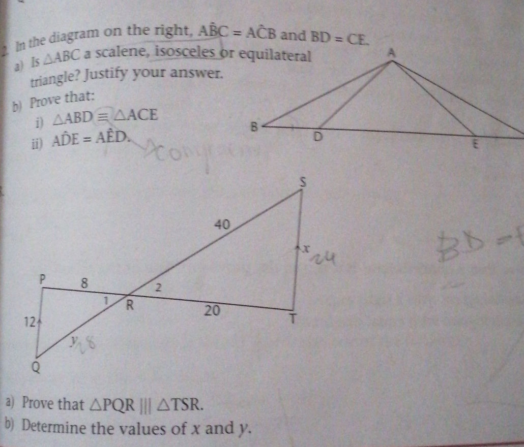 2. In the diagram on the right, $ ABC = | StudyX