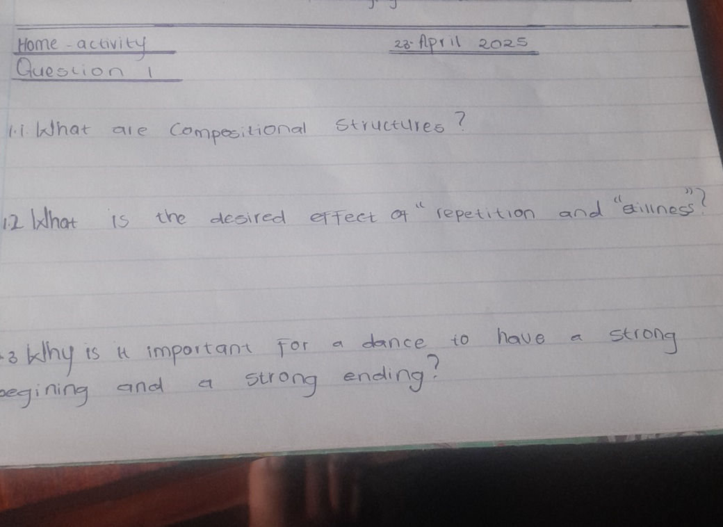 1.1 What are Compositional Structures? 1.2 | StudyX