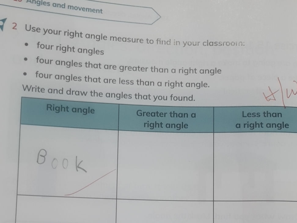 2 Use your right angle measure to find in | StudyX