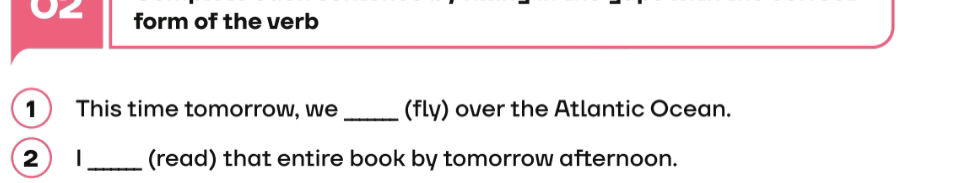 Complete the sentences by using the correct | StudyX