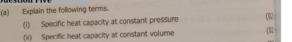 (a) Explain the following terms. (i) | StudyX