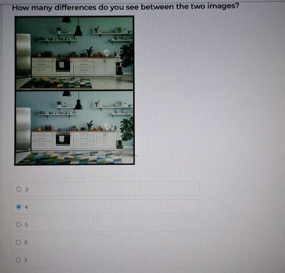 How many differences do you see between the | StudyX