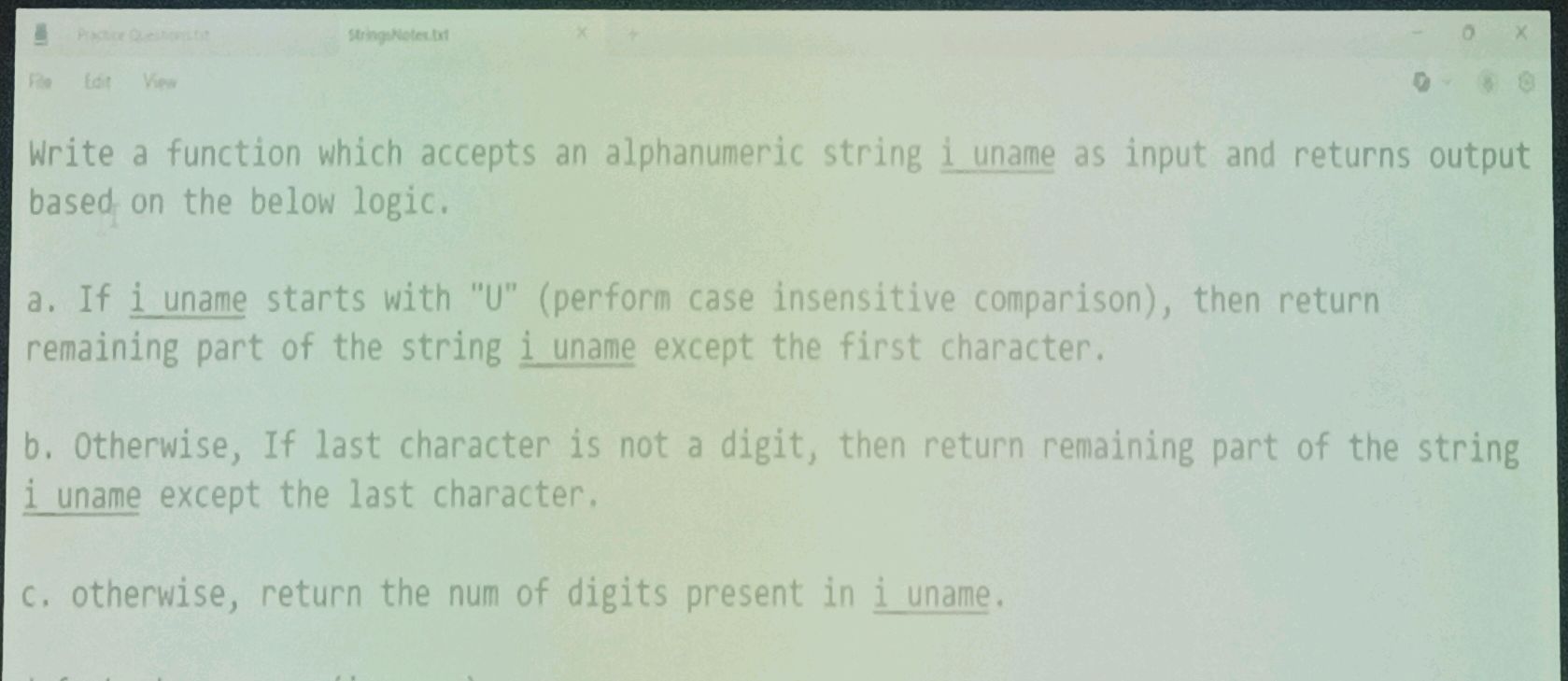 Write a function which accepts an | StudyX