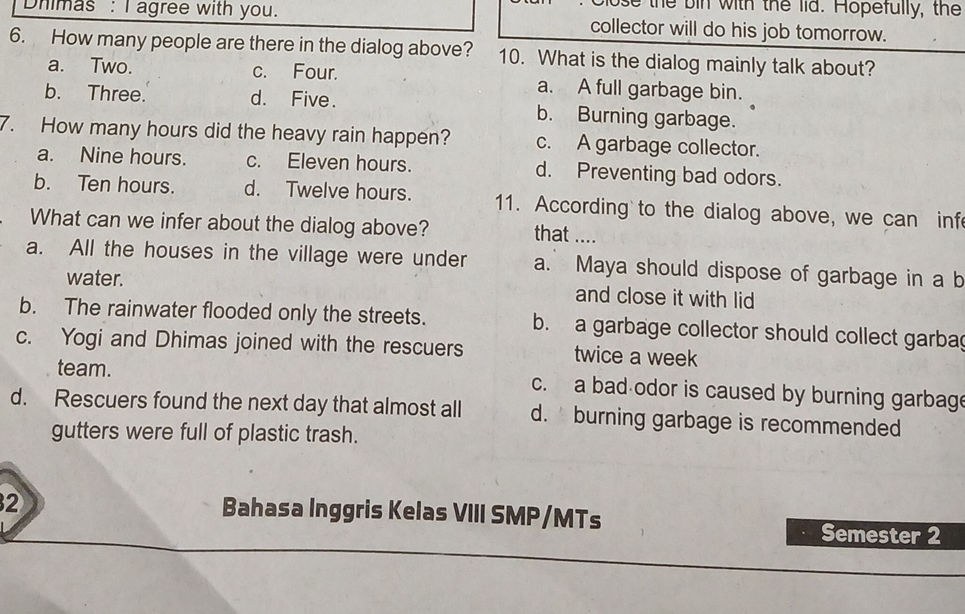 6. How many people are there in the dialog | StudyX