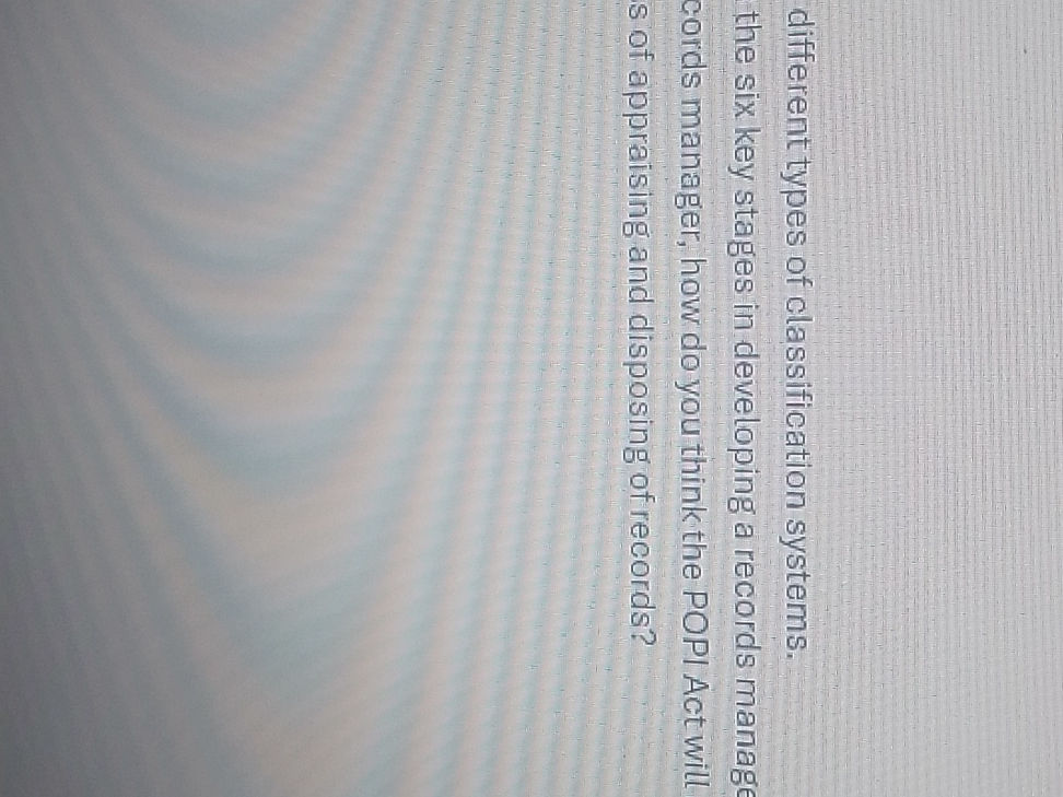 different types of classification systems. | StudyX
