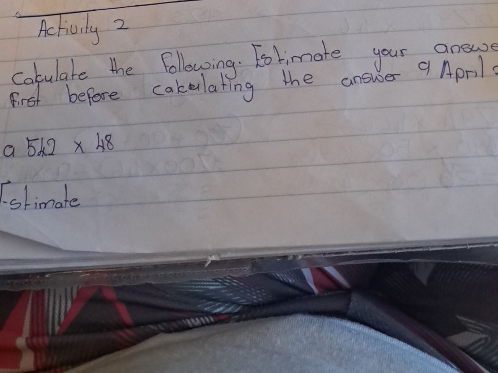 Calculate the following. Estimate your | StudyX