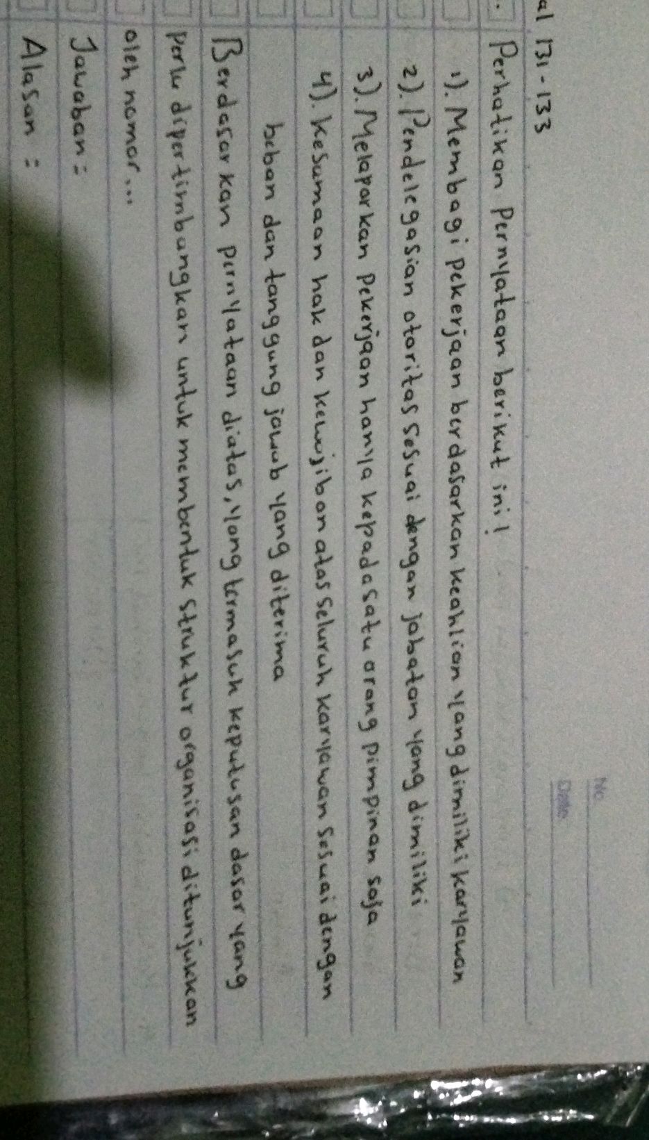 Perhatikan Pernyataan berikut ini! 1). | StudyX