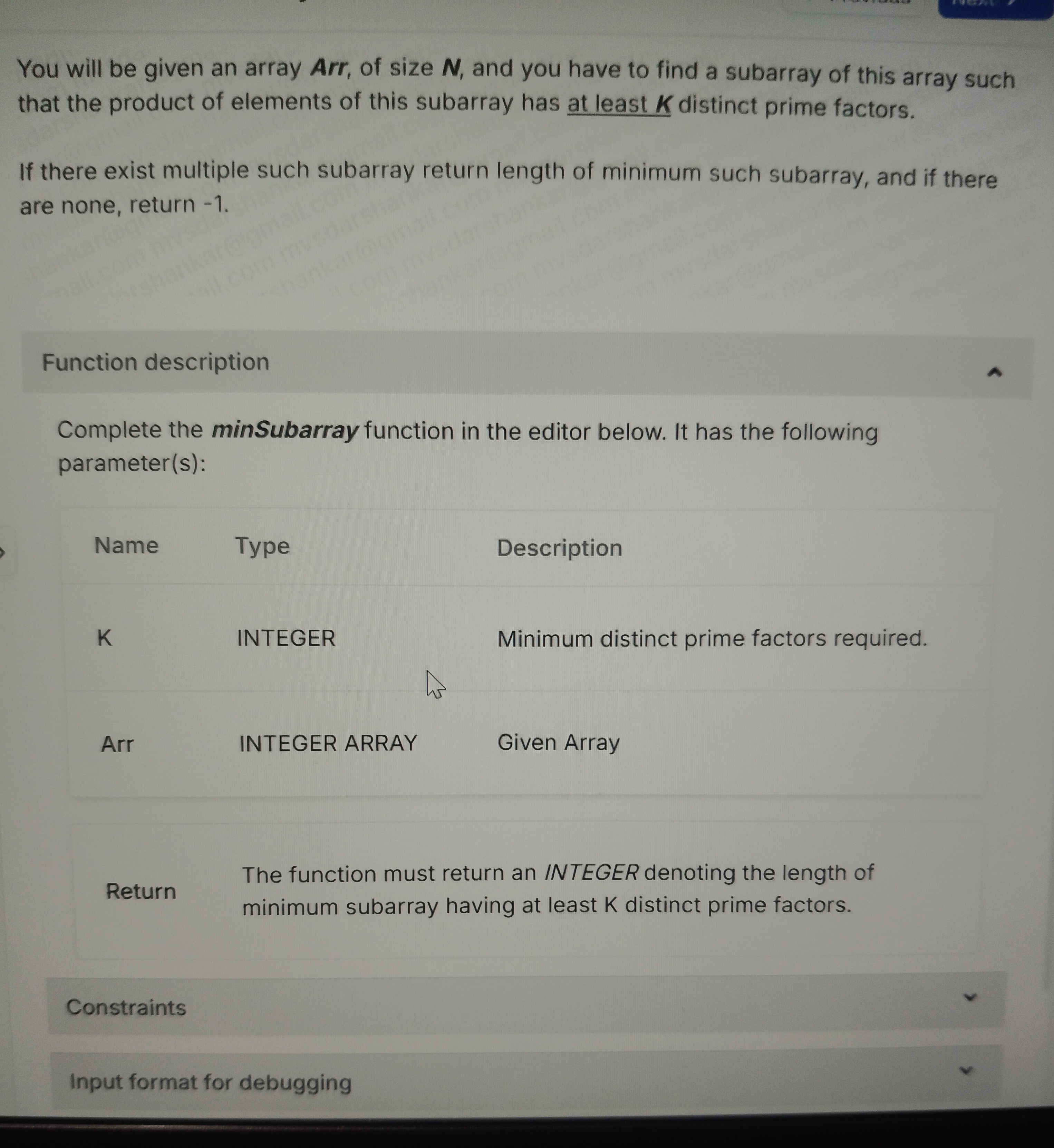 You will be given an array `Arr`, of size | StudyX