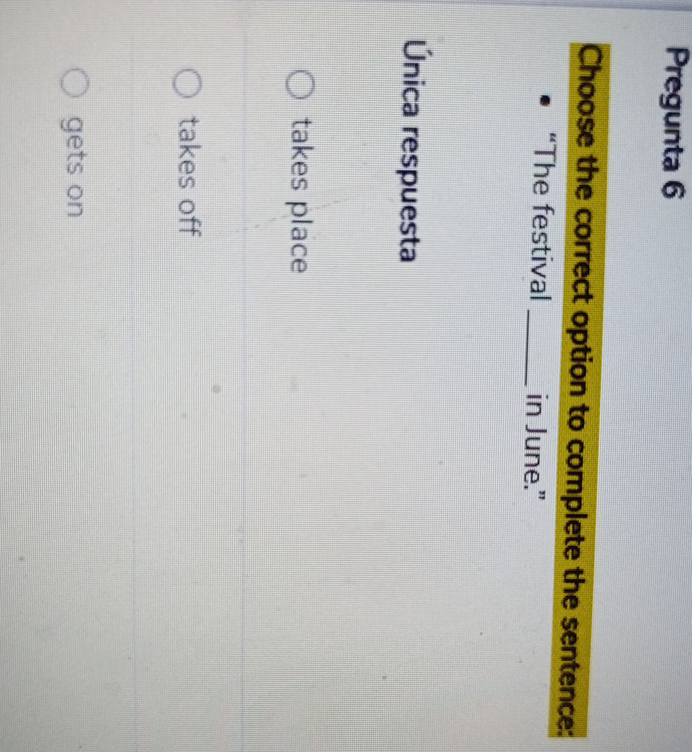 Choose the correct option to complete the | StudyX