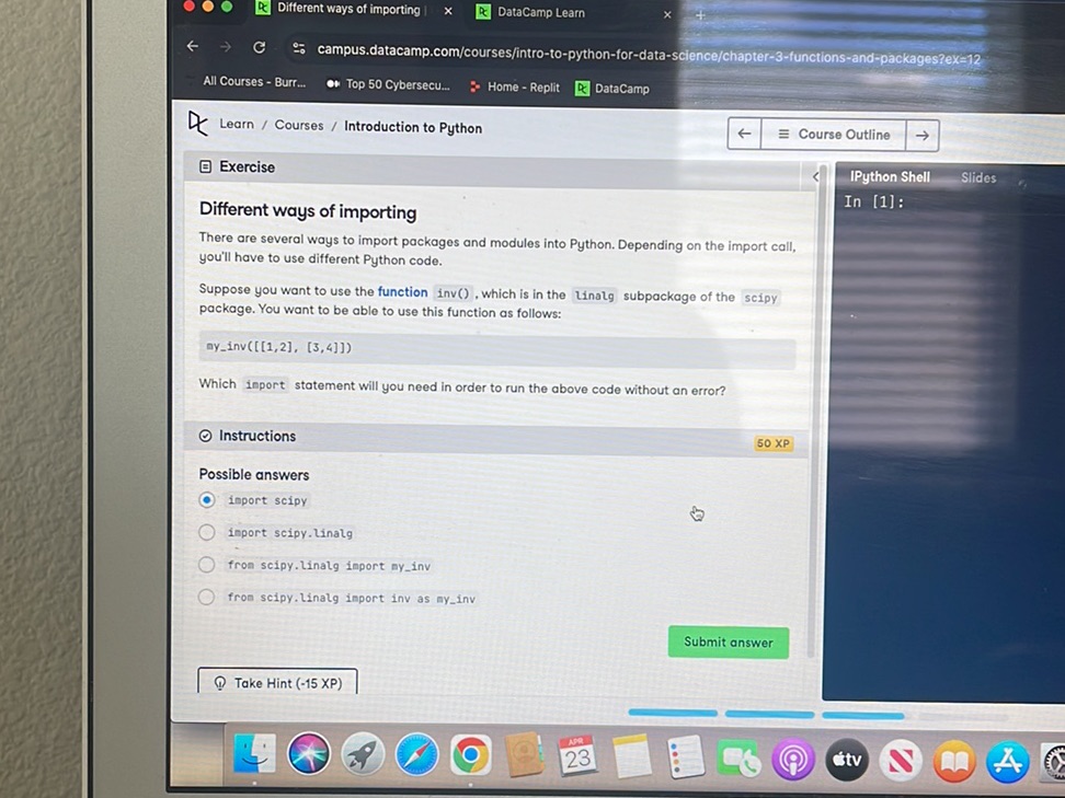 Suppose you want to use the function | StudyX