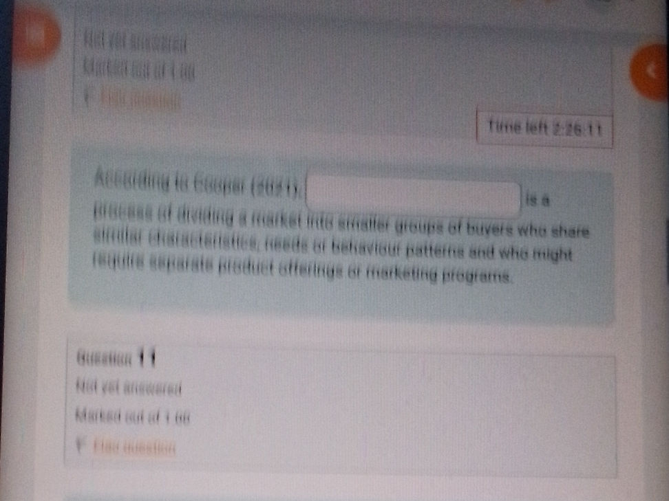 According to Cooper (2021) ________ is a | StudyX