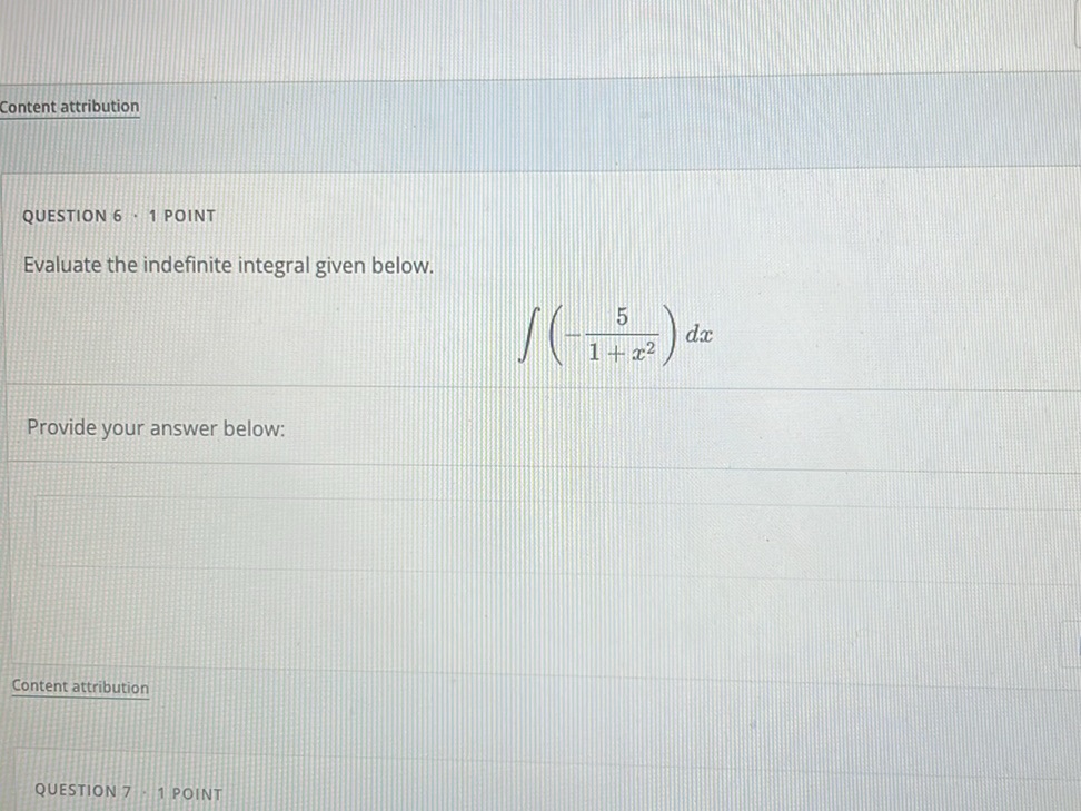 Evaluate the indefinite integral given | StudyX