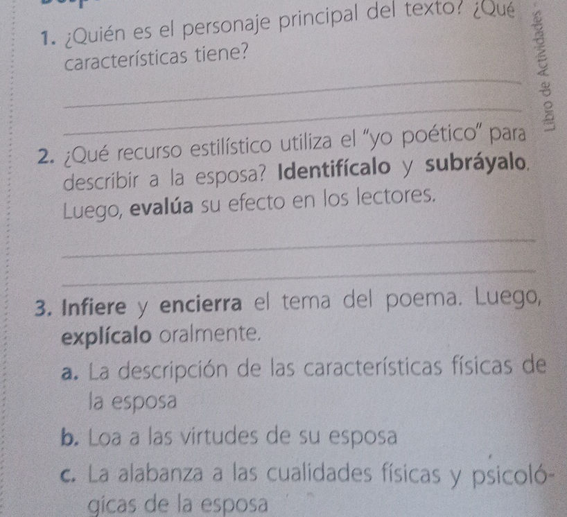 1. ¿Quién es el personaje principal del | StudyX