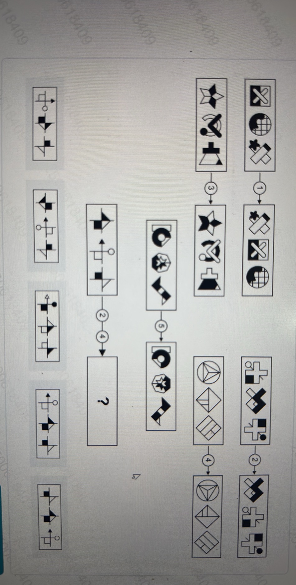 Identify the pattern and select the missing | StudyX