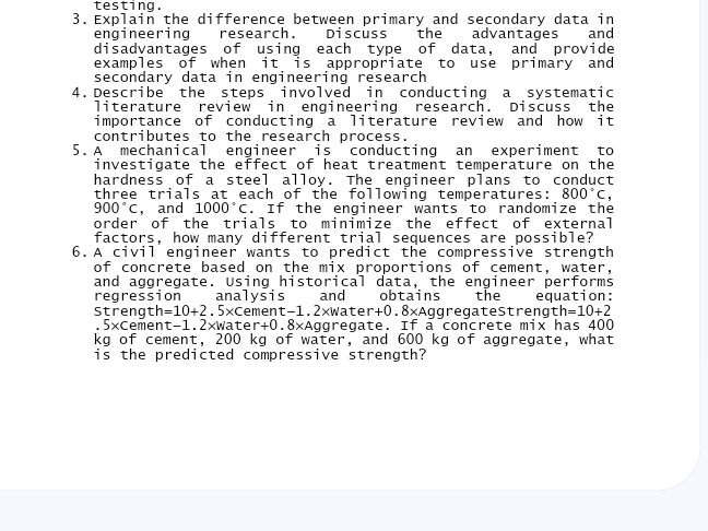 3. Explain the difference between primary | StudyX