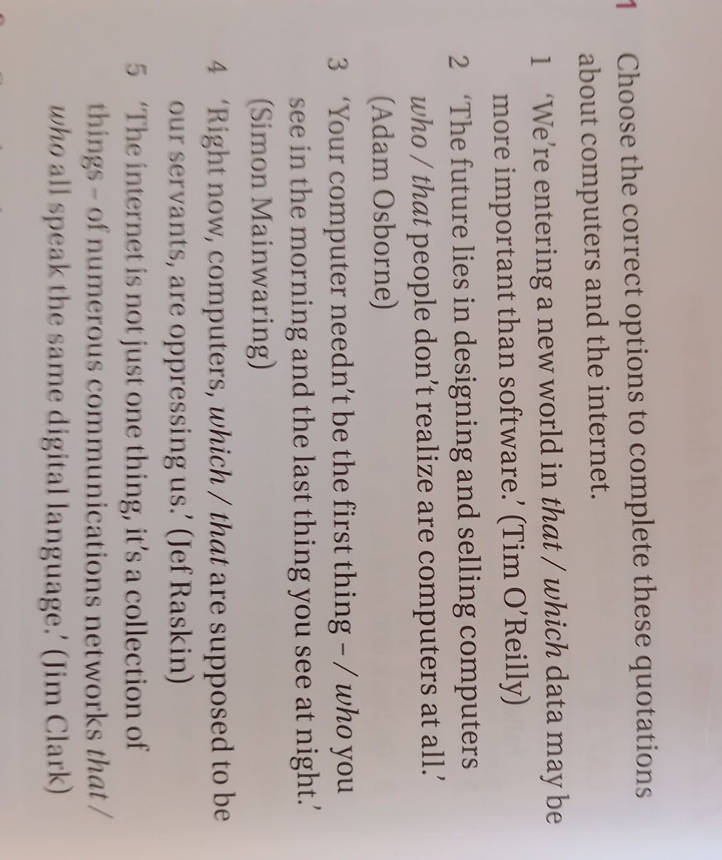 Choose the correct options to complete these | StudyX