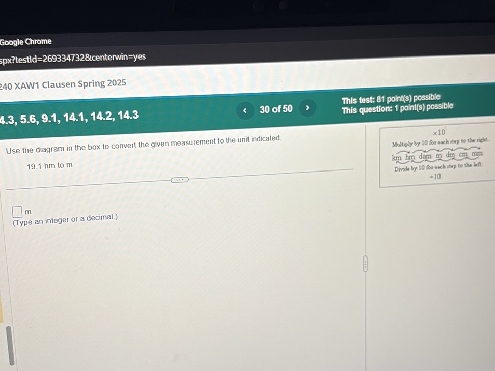 Use the diagram in the box to convert the | StudyX