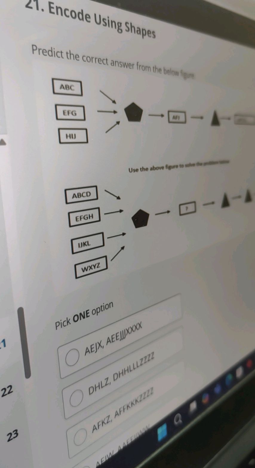 Predict the correct answer from the below | StudyX