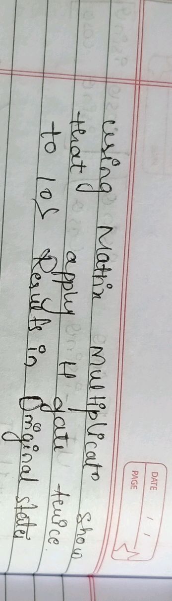 Show that using Matrin Multiplicato apply H | StudyX