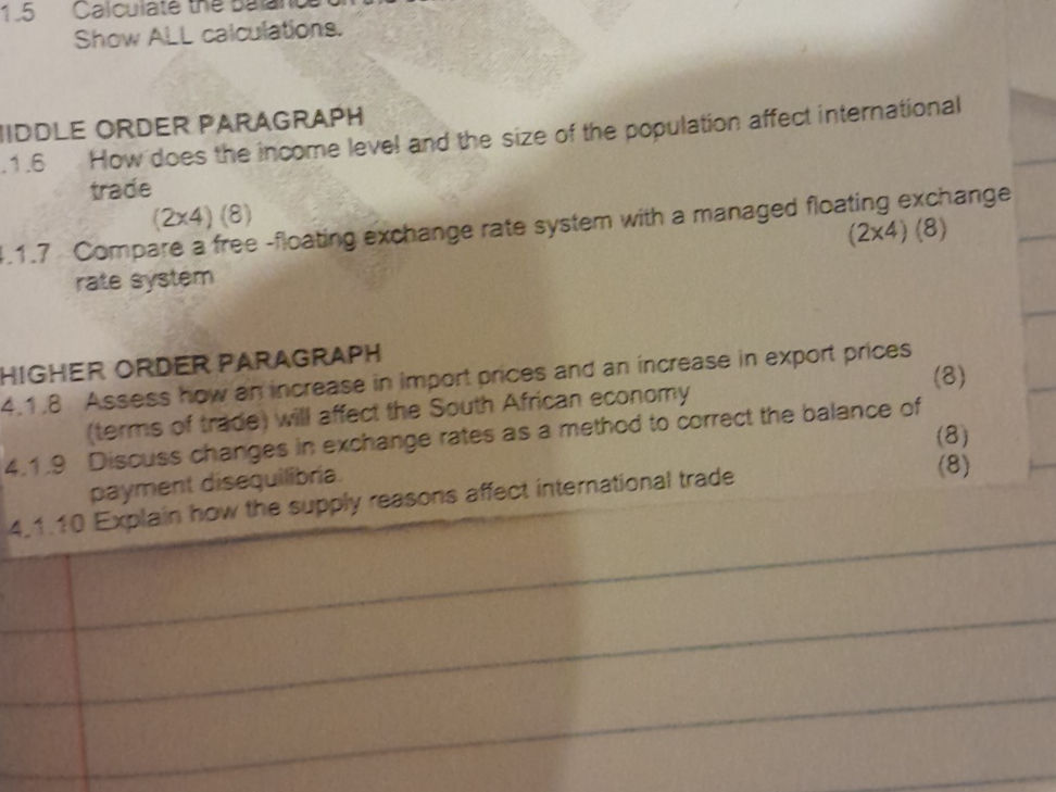 1. 5 Calculate the balance on the Show ALL | StudyX