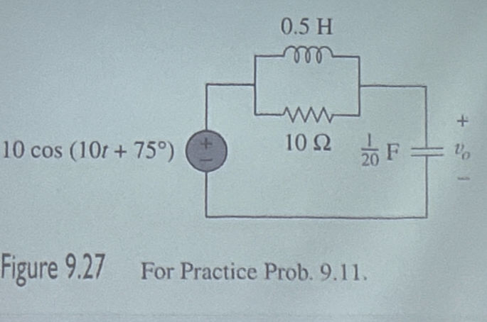 The circuit diagram shows a voltage source | StudyX