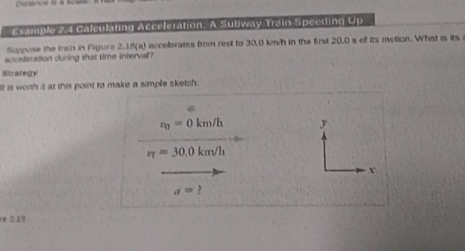 Example 2.4 Calculating Acceleration. A | StudyX