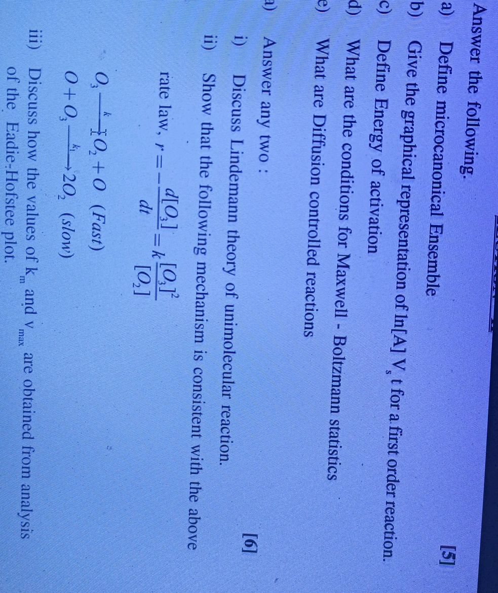Answer the following. a) Define | StudyX
