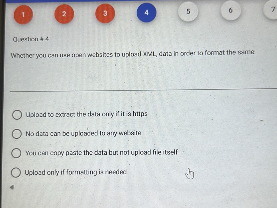 Question # 4 Whether you can use open | StudyX