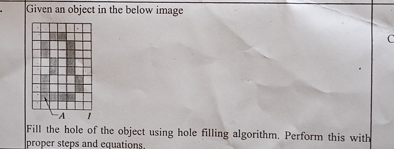 Given an object in the below image ``` | StudyX