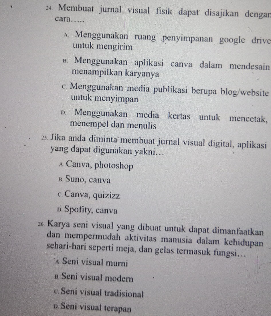24. Membuat jurnal visual fisik dapat | StudyX