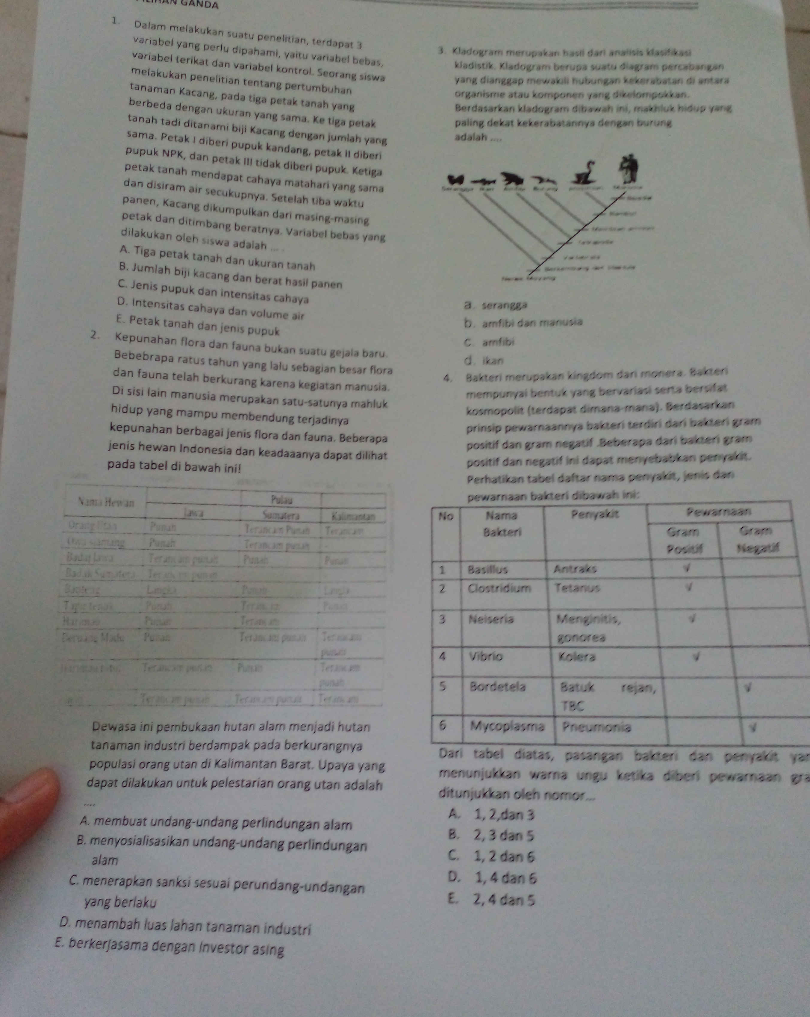 1. Dalam melakukan suatu penelitian, | StudyX