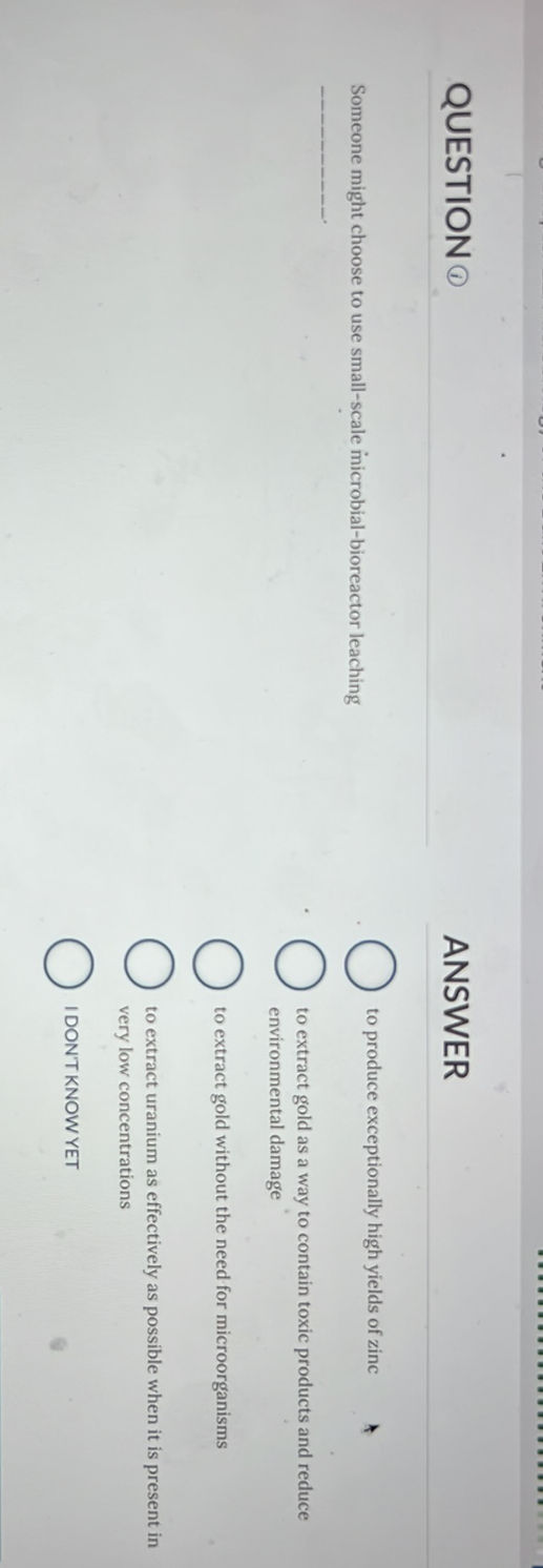 Someone might choose to use small-scale | StudyX