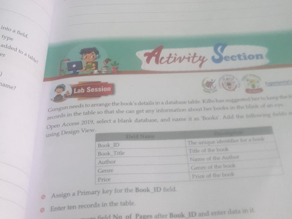 Gungun needs to arrange the book's details | StudyX