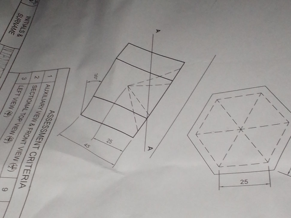 The image contains a 3D drawing with | StudyX