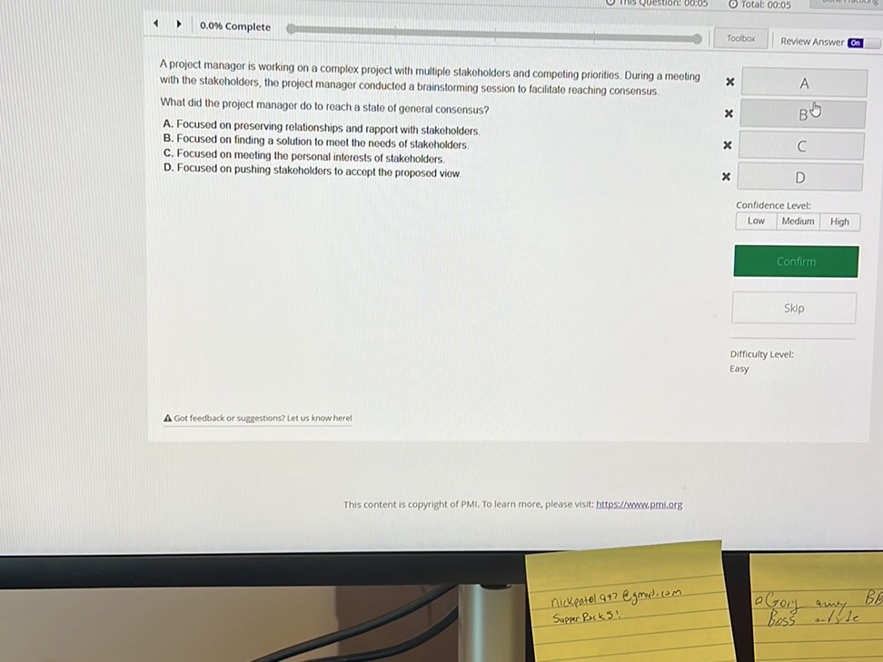 A project manager is working on a complex | StudyX