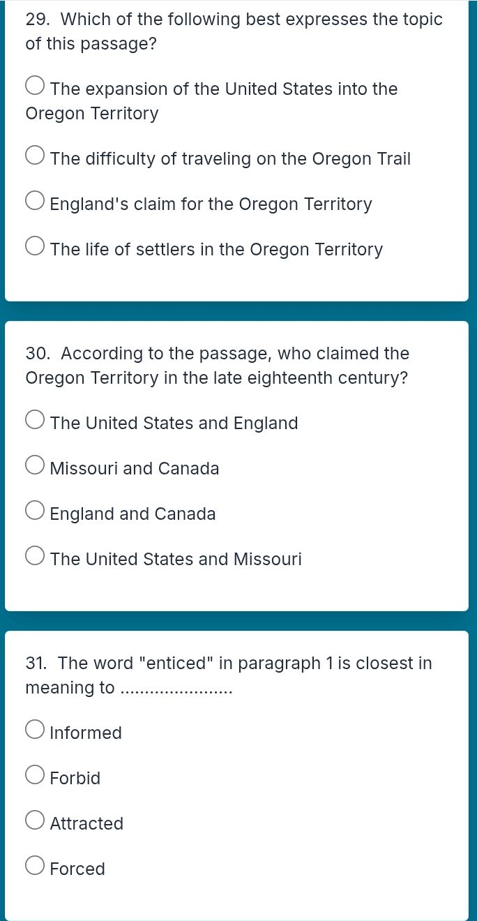 29. Which of the following best expresses | StudyX