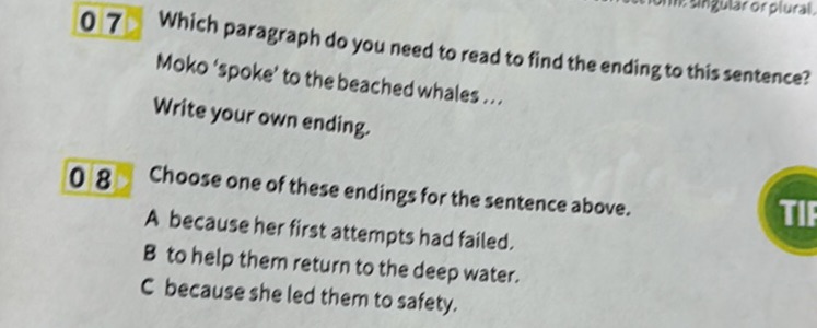 07 Which paragraph do you need to read to | StudyX