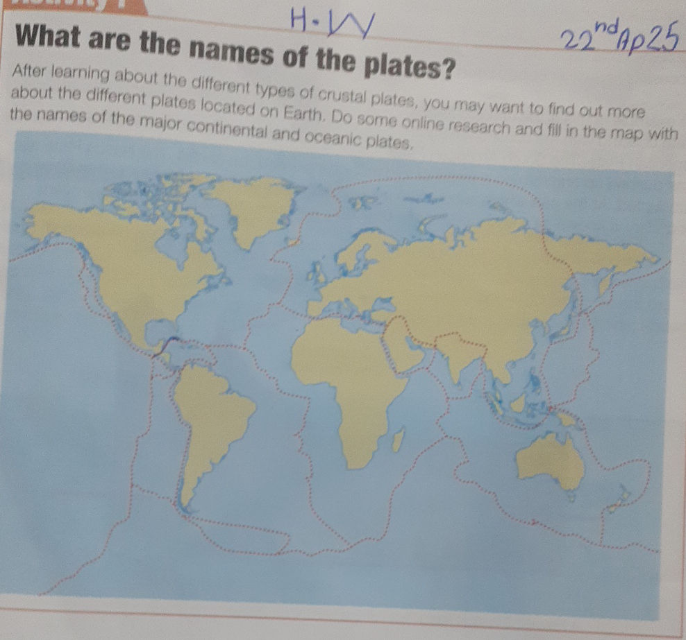 What are the names of the plates? After | StudyX