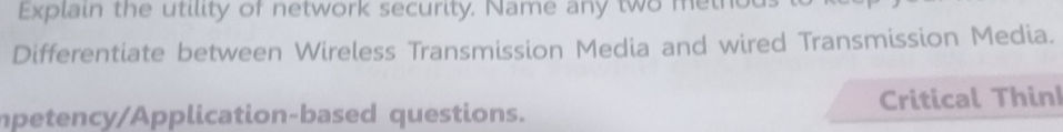 Explain the utility of network security. | StudyX