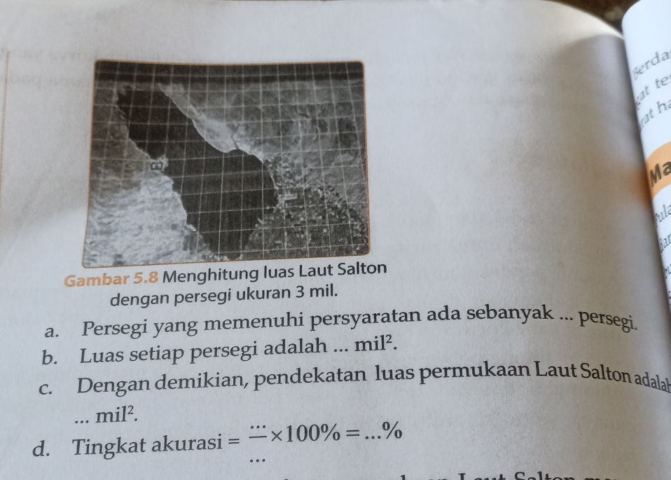 Gambar 5.8 Menghitung luas Laut Salton | StudyX