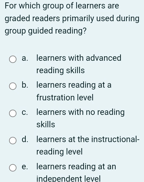 For which group of learners are graded | StudyX