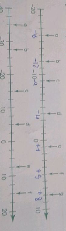 The image shows two number lines with points | StudyX