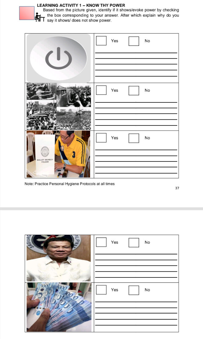 LEARNING ACTIVITY 1 - KNOW THY POWER Based | StudyX